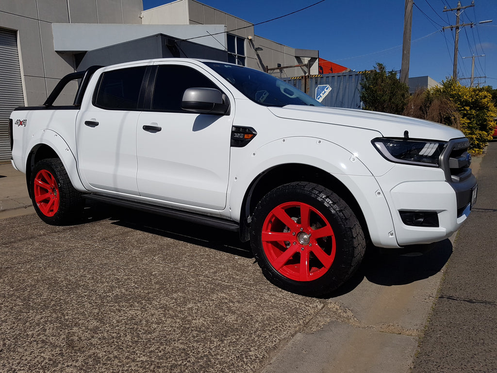 Our Project Ranger in RED and quick update on parts fitted! – Bodyline ...