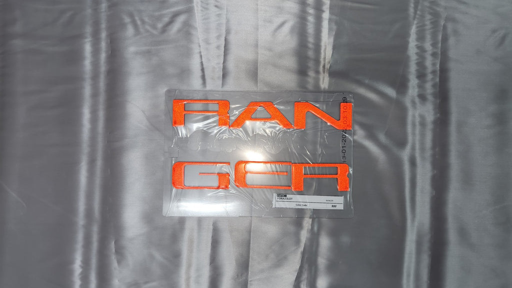 Signature-Line Adhesive TAILGATE INSERTS for Ford Ranger (Next Gen) RA ...