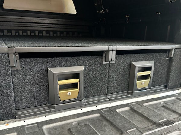 Mitsubishi TRITON MV DC 2024+ Premium UltraGLIDE Heavy Duty Drawers ...