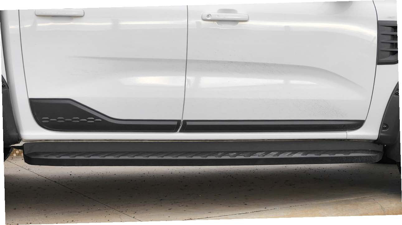 Ford RANGER, RAPTOR RA (Next Gen) 2022+ AIR DESIGN Door Rocker Panels ...