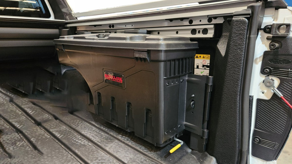 VW AMAROK 2023+ SMART TUB LOCKER - Secure Swing Lift out Case for FACT ...