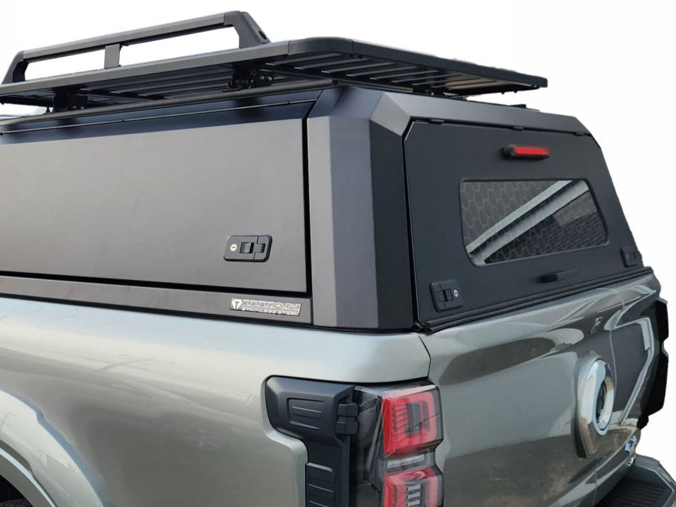 GWM CANNON ALPHA DC 2024+ BLACK TITAN HYBRID CANOPY - Stainless Steel ...
