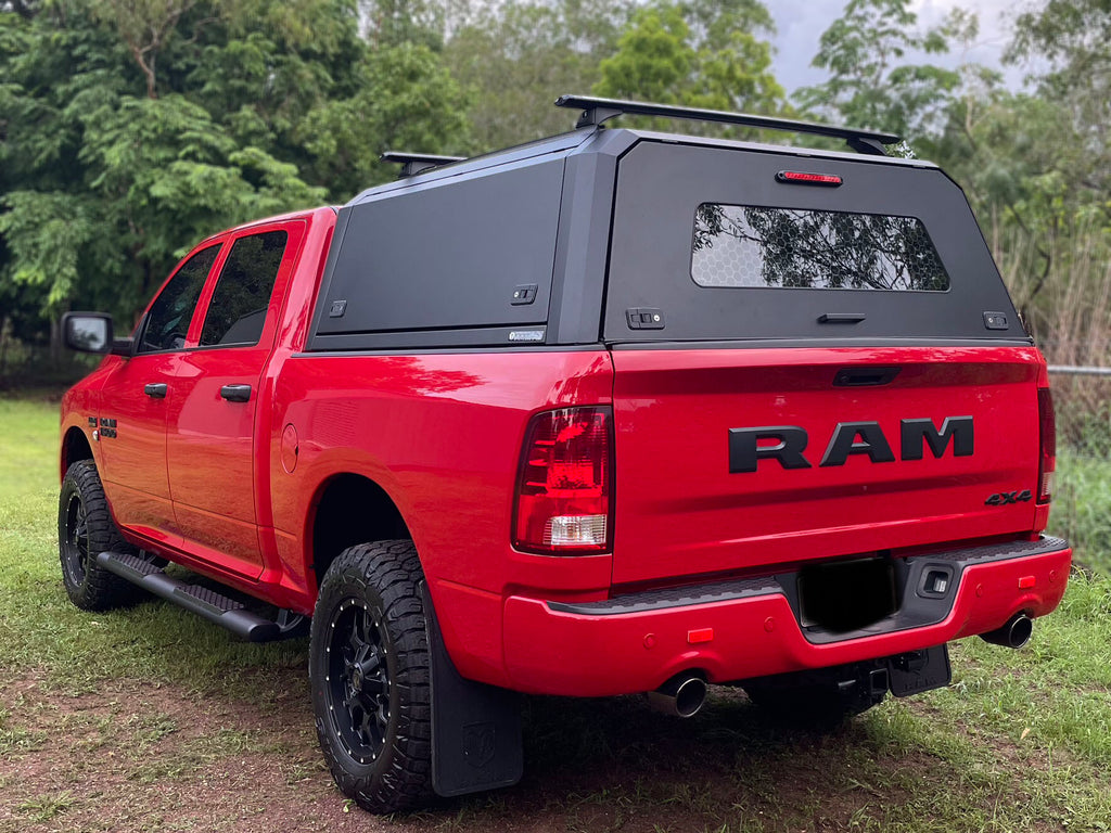 Dodge RAM 1500 DS DT 5ft 2020+ BLACK TITAN HYBRID CANOPY - Stainless S ...