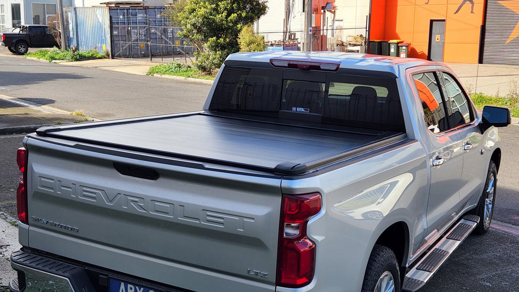 Chev Silverado 2500 2020-2025 6FT ELECTRIC ROLLER SHUTTER COVER tonnea ...