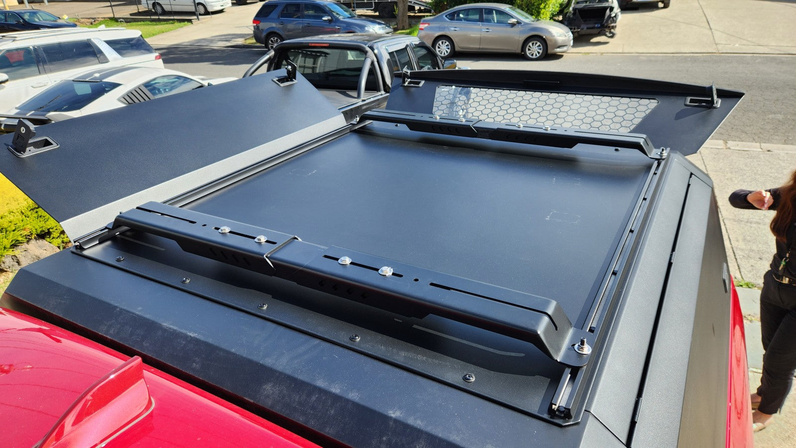 BLACK HEAVY DUTY CROSS BAR for BODYLINE TITAN CANOPIES - 1 BAR ...
