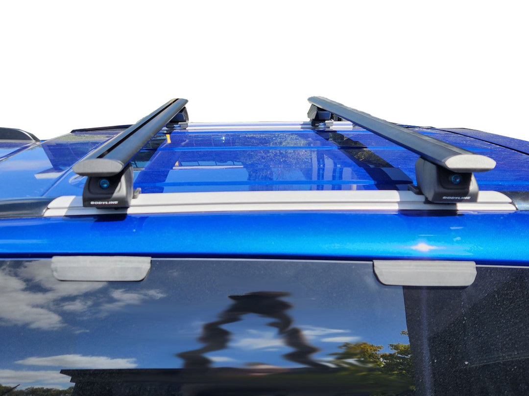 BLACK CROSS BAR for FLUSH RAILS (TL1 Canopies & European Vehicles) - 1 ...