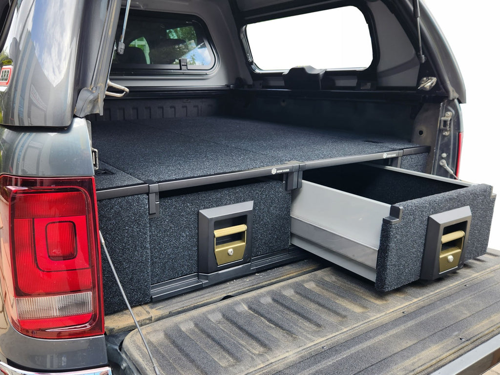 VW AMAROK DC 2010-2022 Premium UltraGLIDE Heavy Duty Drawers – Bodyline ...
