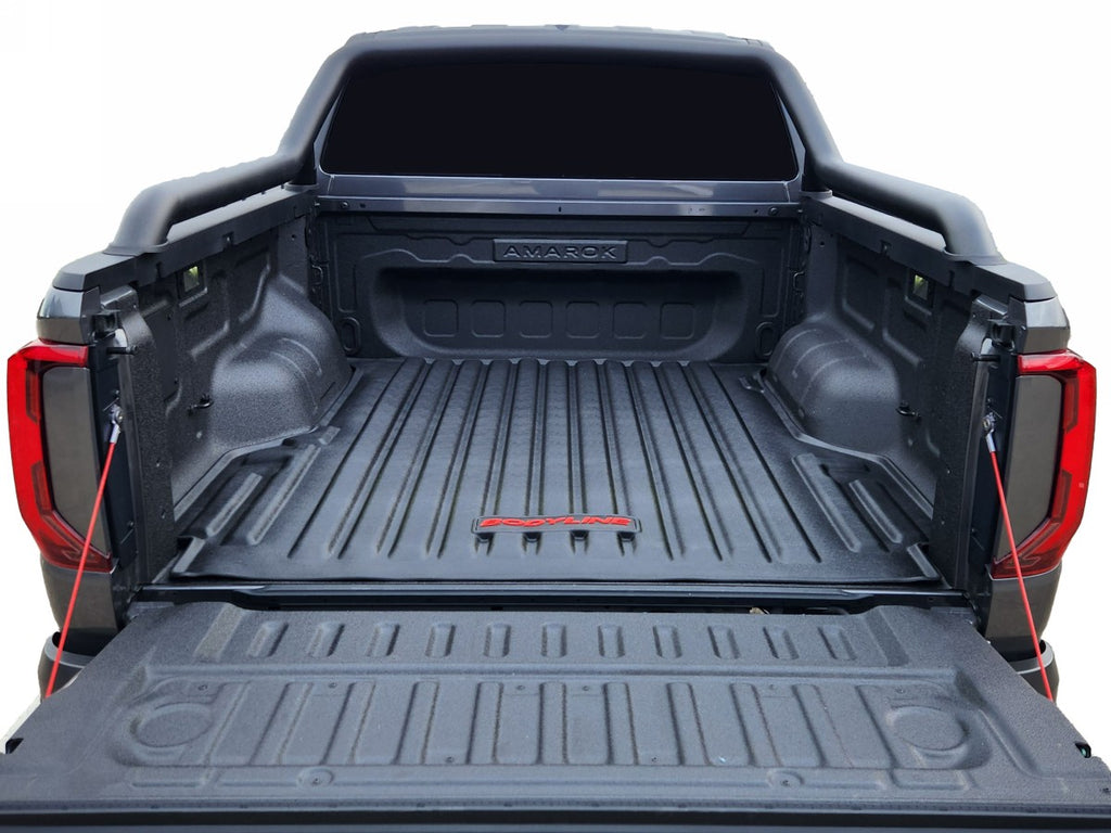 VW AMAROK (All New) DC 2023+ UTE TUB MAT - Heavy Duty Moulded Rubber M ...
