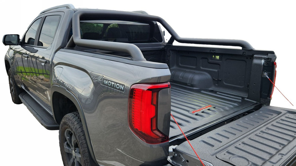 VW AMAROK (All New) DC 2023+ UTE TUB MAT - Heavy Duty Moulded Rubber M ...