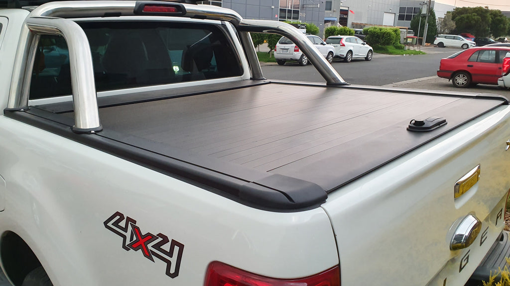 FORD RANGER DC 2012-2021 MANUAL ROLLER SHUTTER COVER for Sports Bar to ...