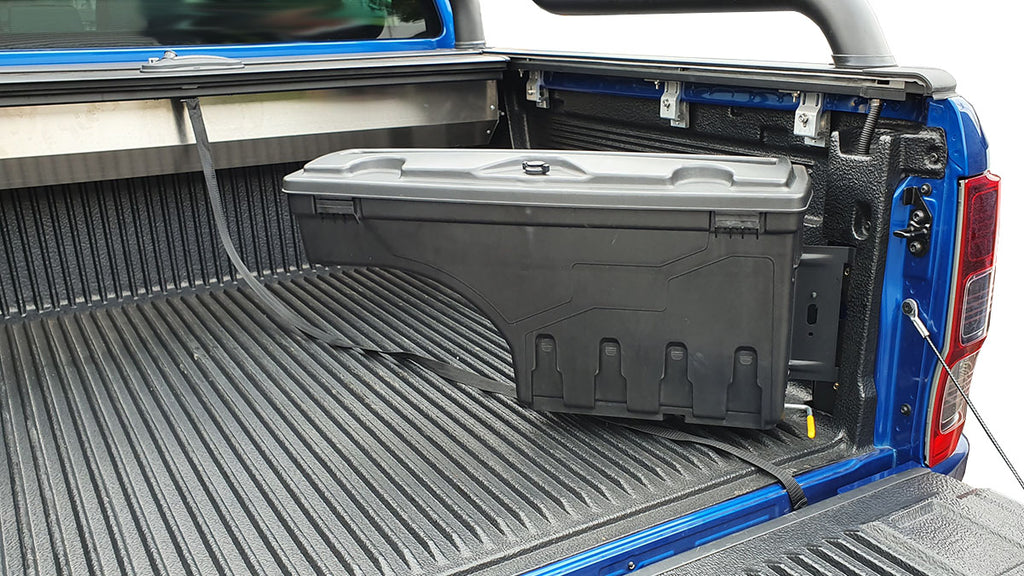 Ford RANGER PX1 PX2 PX3 2012-2021 SMART TUB LOCKER - Secure Swing Lift ...