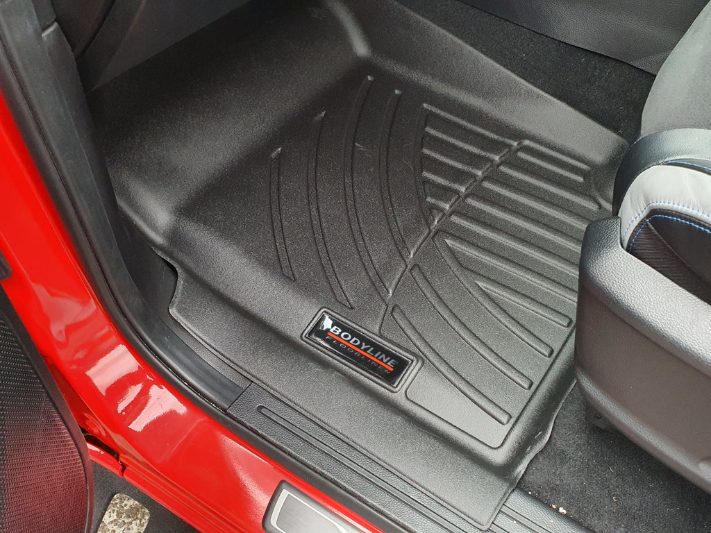 Ford RANGER PX PX2 PX3 DC 2012-2021 Bodyline 3D Floor Mats FloorLiner ...
