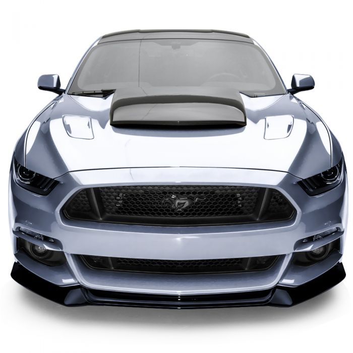 Ford Mustang 2015-2017 AIR DESIGN Front Bumper Replacement - Satin Bla ...