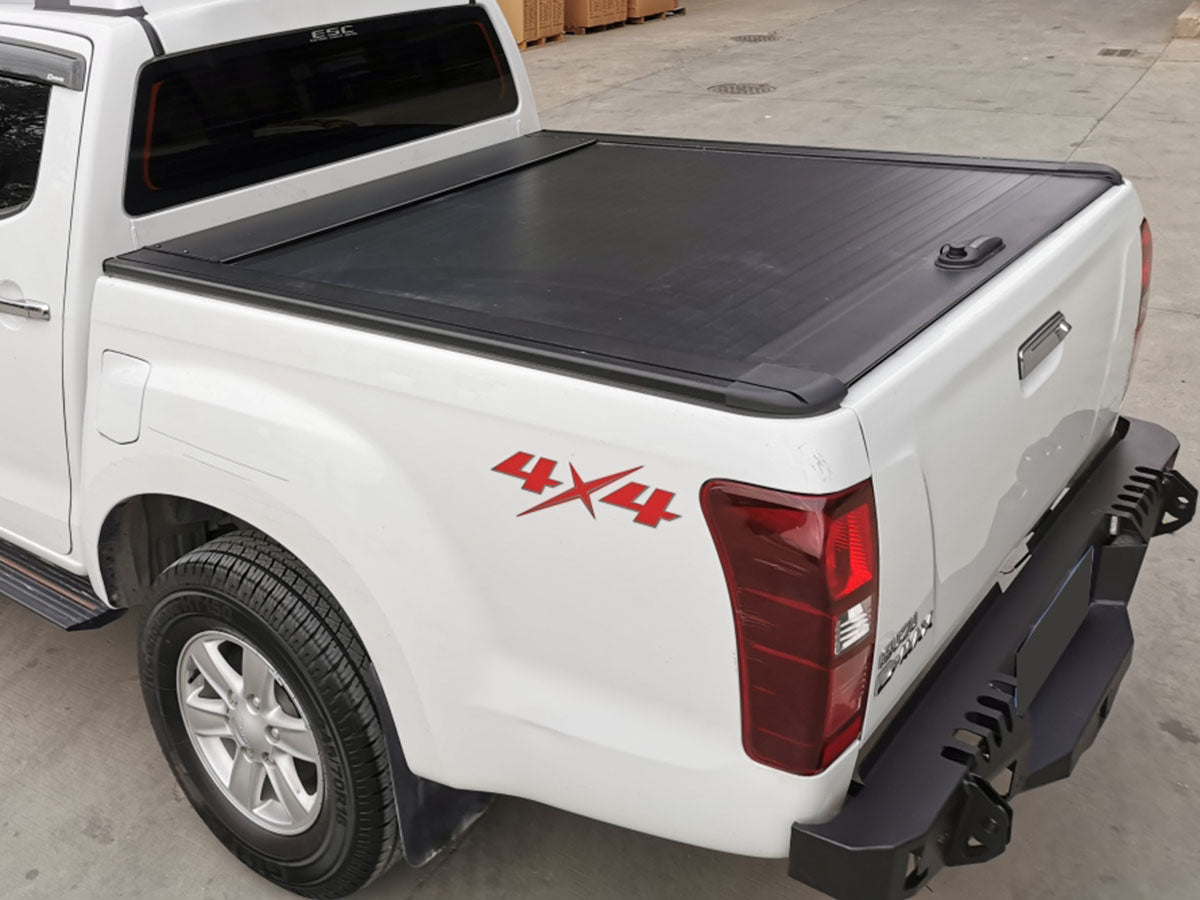 ISUZU D-MAX DC 2012-2020 MANUAL ROLLER SHUTTER COVER for Sports Bar to ...