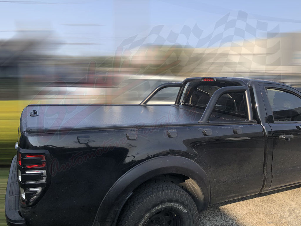 FORD RANGER SC 2012-2021 MANUAL ROLLER SHUTTER COVER for Sports Bar to ...