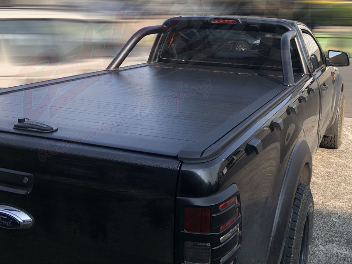 FORD RANGER SC 2012-2021 MANUAL ROLLER SHUTTER COVER for Sports Bar to ...