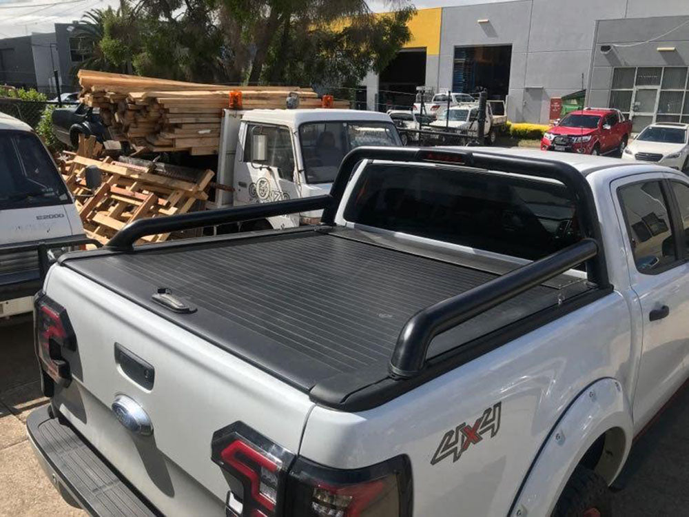 FORD RANGER FX4 DC 2012-2021 MANUAL ROLLER SHUTTER COVER for Sports Ba ...