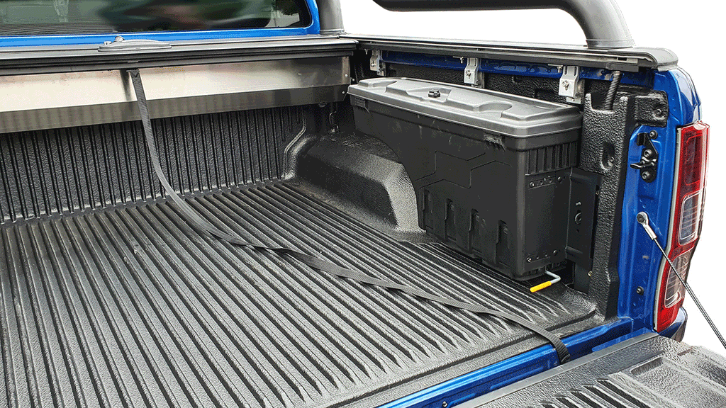 Ford RANGER RAPTOR WILDTRAK PLATINUM 2022+ SMART TUB LOCKER - Secure S ...