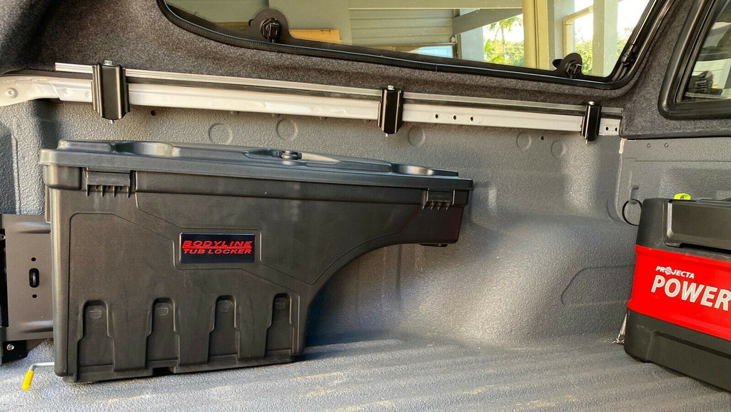 Mitsubishi TRITON MQ MR DC 2015-2023 SMART TUB LOCKER - Secure Swing L ...